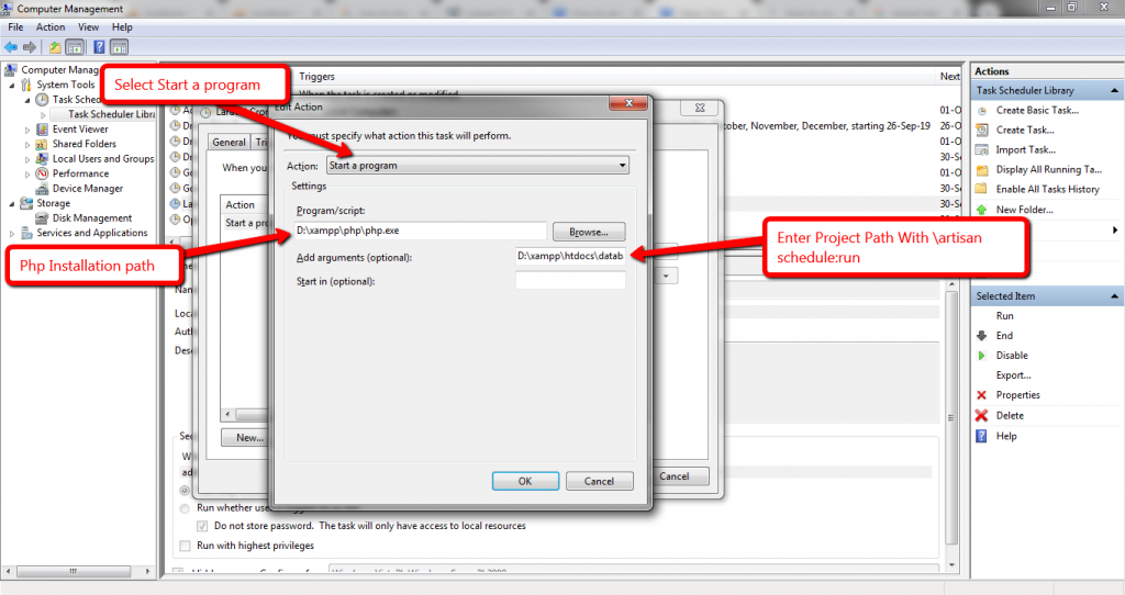 How To Add Laravel Task Schedule On Windows Jd Softvera